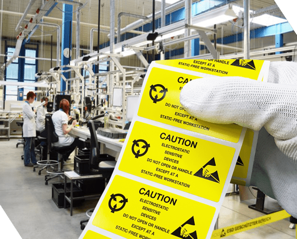 Industrial & Safety Labels - Orion Labels